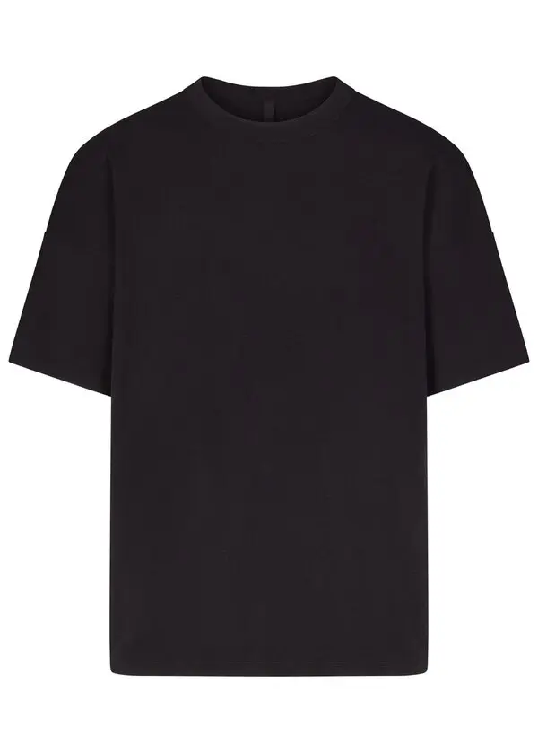 SKIMS Relaxed Cotton T-shirt - Black