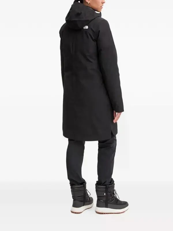 The North Face Logo Hooded Coat