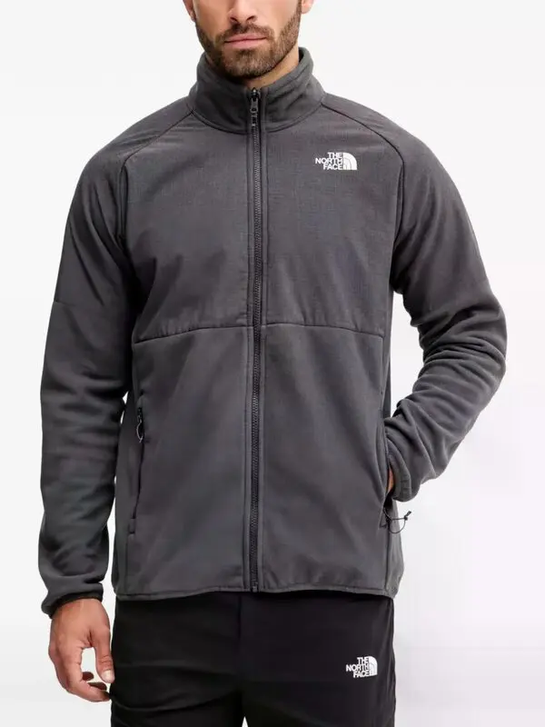The North Face Logo-print Zip-up Sweatshirt