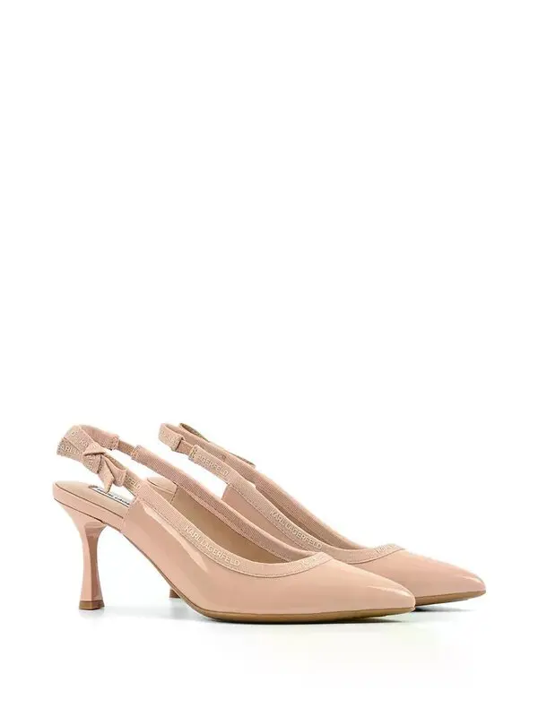 Karl Lagerfeld Slingback Heeled Pumps
