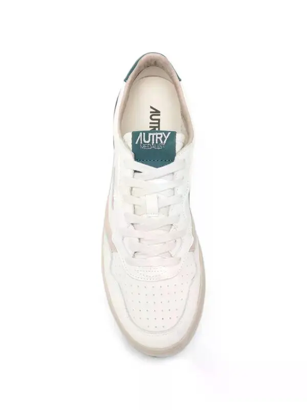 AUTRY Medalist Panelled Leather Sneakers