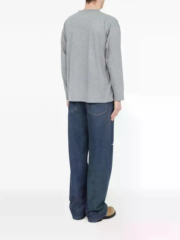 MAISON MARGIELA Cotton Jersey Long-sleeve Top