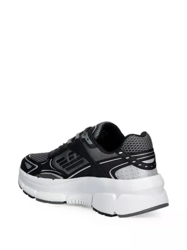EA7 Logo Print Mesh Sneakers