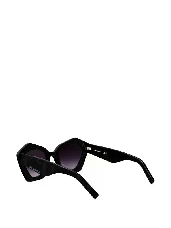 Karl Lagerfeld Geometric Frame Sunglasses