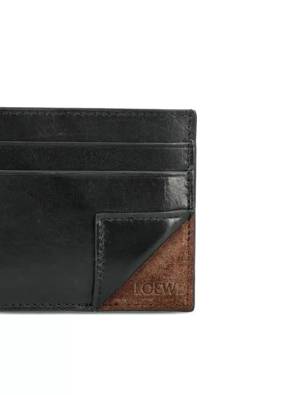 Loewe Switch Logo-debossed Leather Card Holder