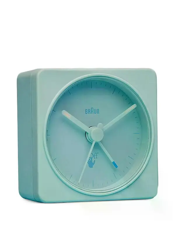 Off-White Bc02 Analog Alarm Clock - Blue