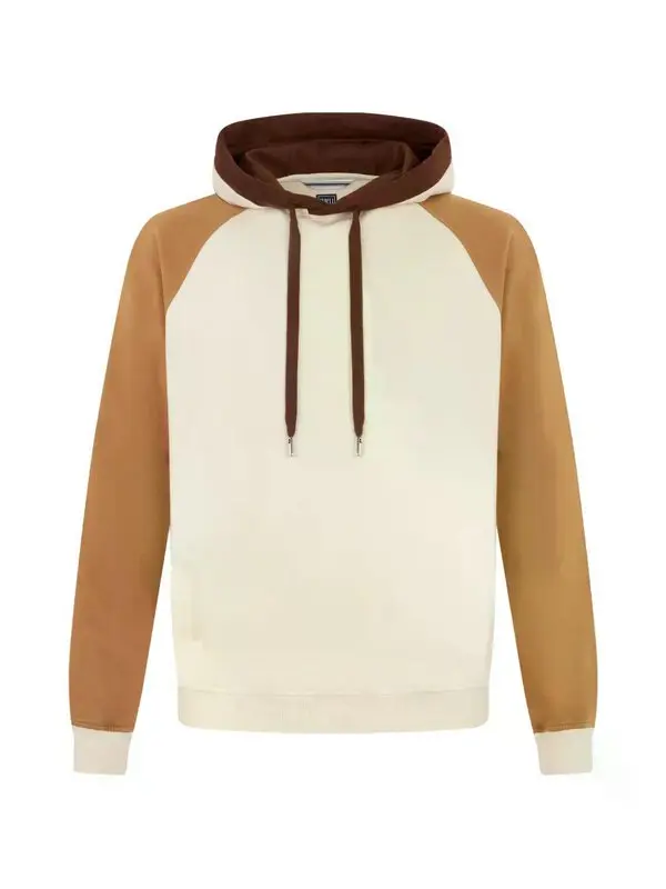 Fedeli Colour-block Raglan Sleeve Hoodie
