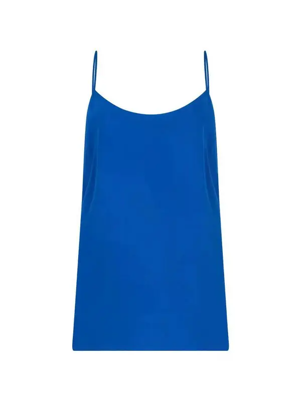 Alberta Ferretti Spaghetti Strap Top - Blue