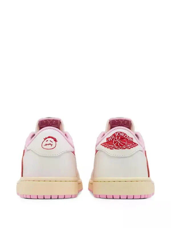 JORDAN X Travis Scott Air 1 Low Og Lace-up Sneakers - Pink