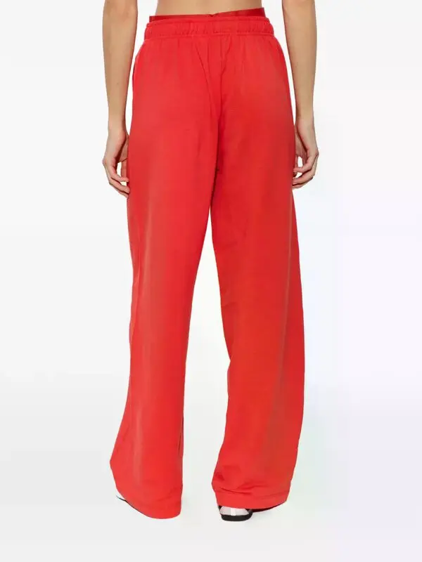 DIESEL® Leslie-d-pop Logo-waistband Drawstring Track Pants - Red