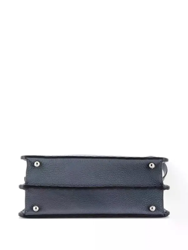 Fendi Selleria Peekaboo Iseeu Bag Small Satchel - Grey