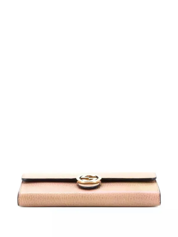 Gucci Icon Continental Wallet Leather Small Wallets
