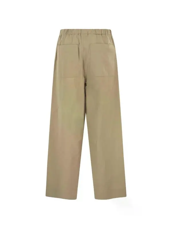 Max Mara Cotton Wide-leg Trousers