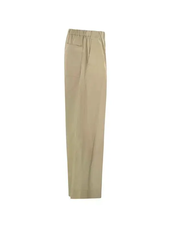 Max Mara Cotton Wide-leg Trousers