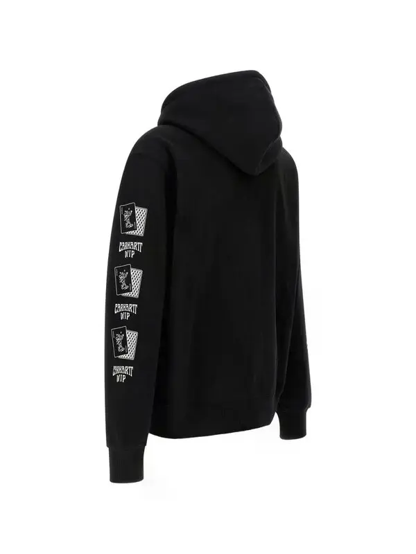 Carhartt Work In Progress Graphic Print Zip-up Hoodie