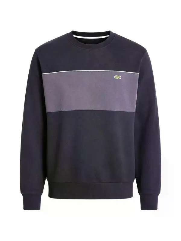 Lacoste Colour-block Crew Neck Sweater