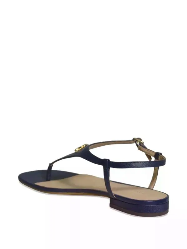 Ralph Lauren Logo-plaque Thong Sandals