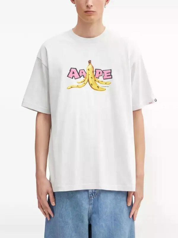 AAPE BY *A BATHING APE Graphic-print Short-sleeve T-shirt