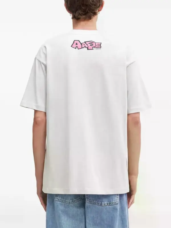AAPE BY *A BATHING APE Graphic-print Short-sleeve T-shirt