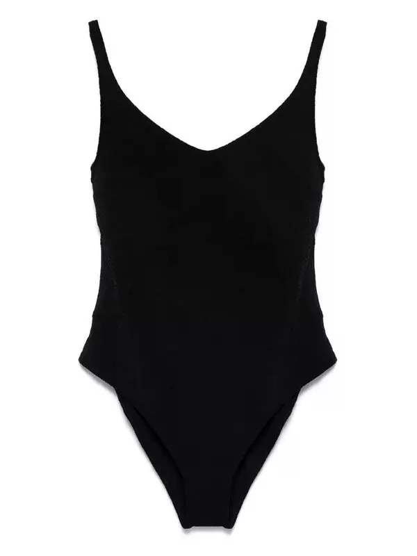 Lisa Marie Fernandez Marilyn One Piece Swimsuit - Black