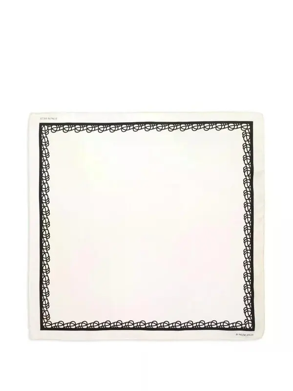 BY MALENE BIRGER Ossa Silk Scarf - Neutrals