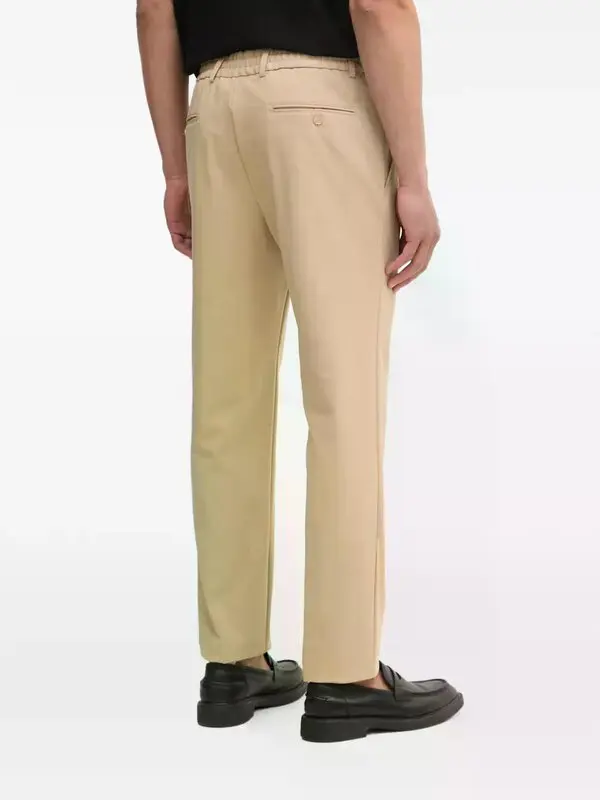 Karl Lagerfeld Drawstring Waist Trousers - Neutrals