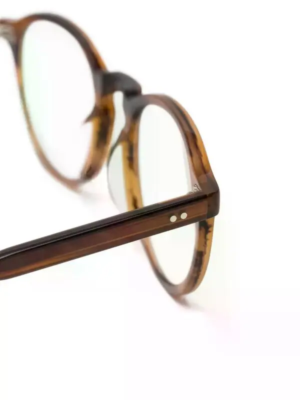 Garrett Leight Stanton Round Frame Eyeglasses