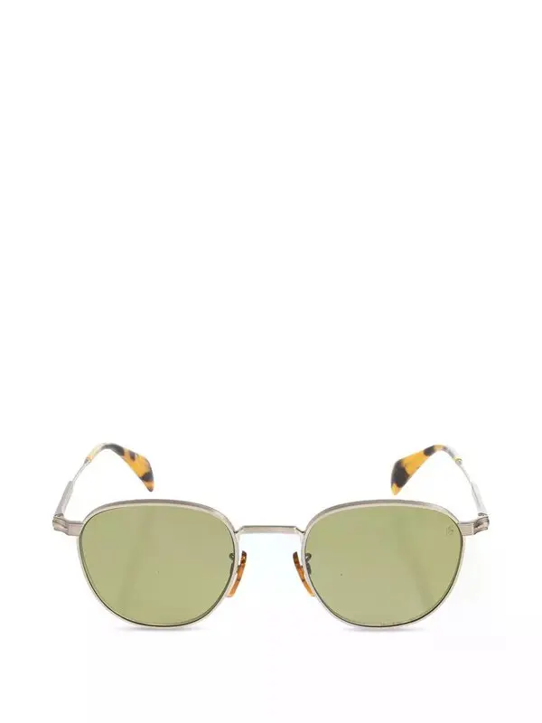 DB EYEWEAR BY DAVID BECKHAM Geometric Frame Sunglasses - Silver