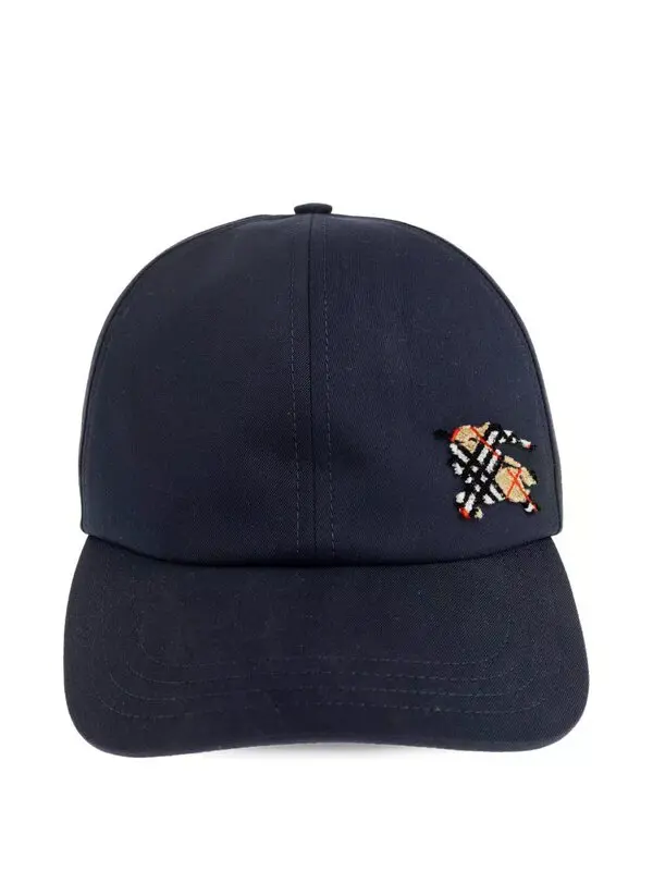 Burberry Embroidered Baseball Cap - Blue