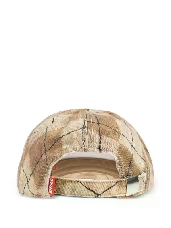 DIESEL® Argyle Check Baseball Cap