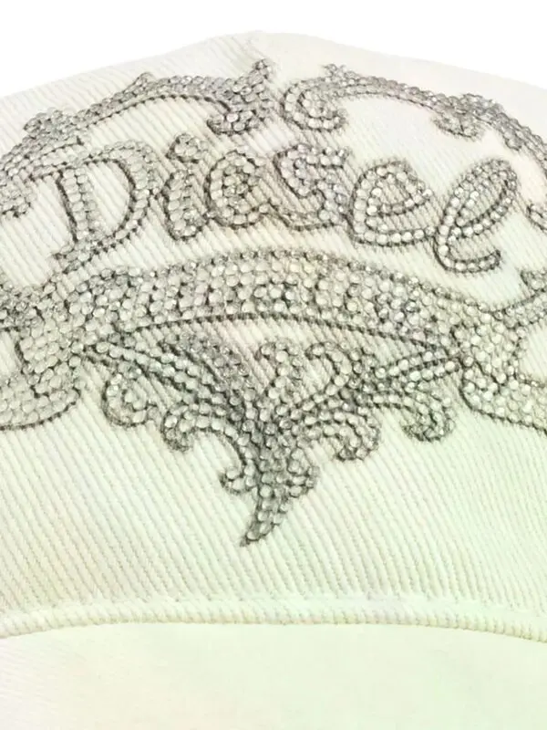 DIESEL® Rhinestone Embellished Baseball Cap
