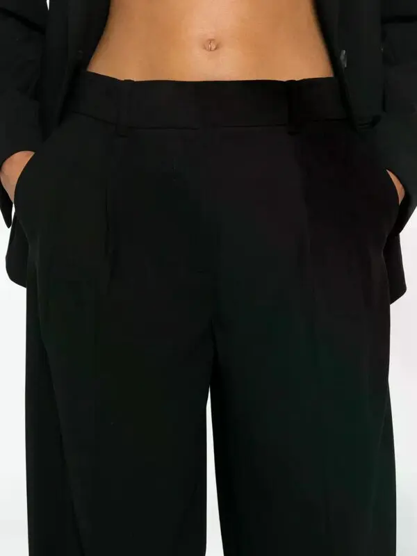 Calvin Klein Pleated Wide-leg Trousers