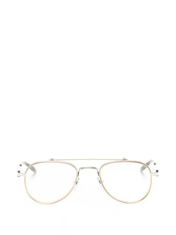 AKONI Calisto Pilot-frame Eyeglasses - Silver