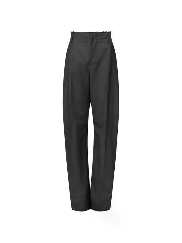 MAISON MARGIELA Wide-leg Tailored Trousers - Grey