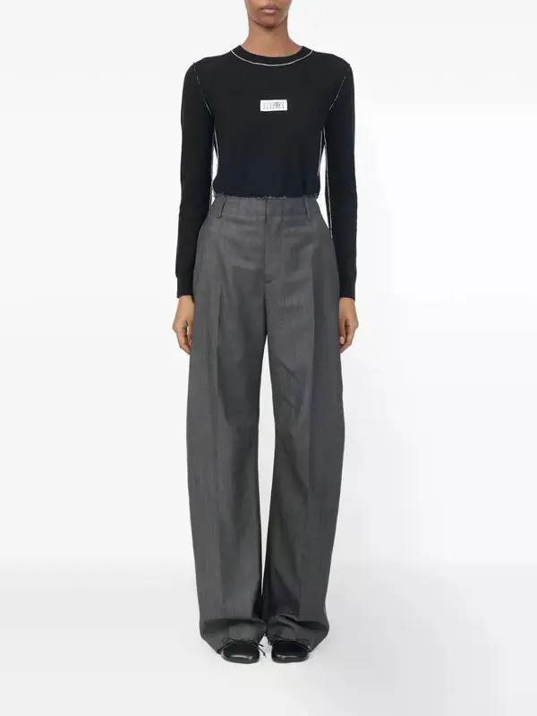 MAISON MARGIELA Wide-leg Tailored Trousers