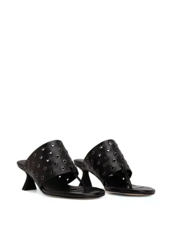 MIISTA Cedella Eyelet Embellished Sandals