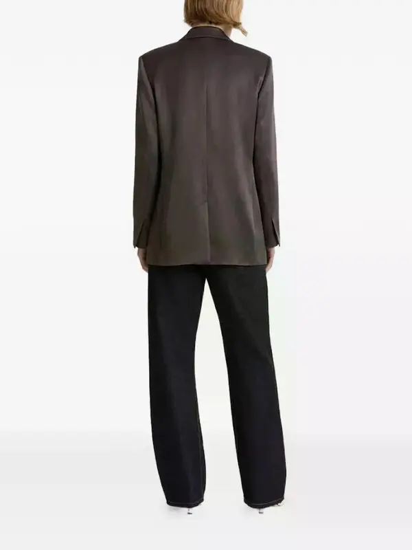 Alberta Ferretti Double-breasted Peak-lapel Blazer