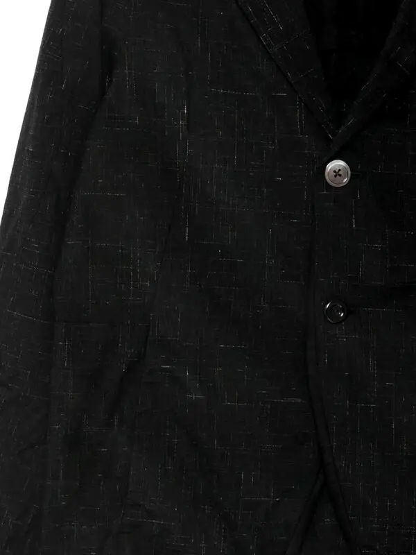 Undercover Textured Notched-lapel Blazer