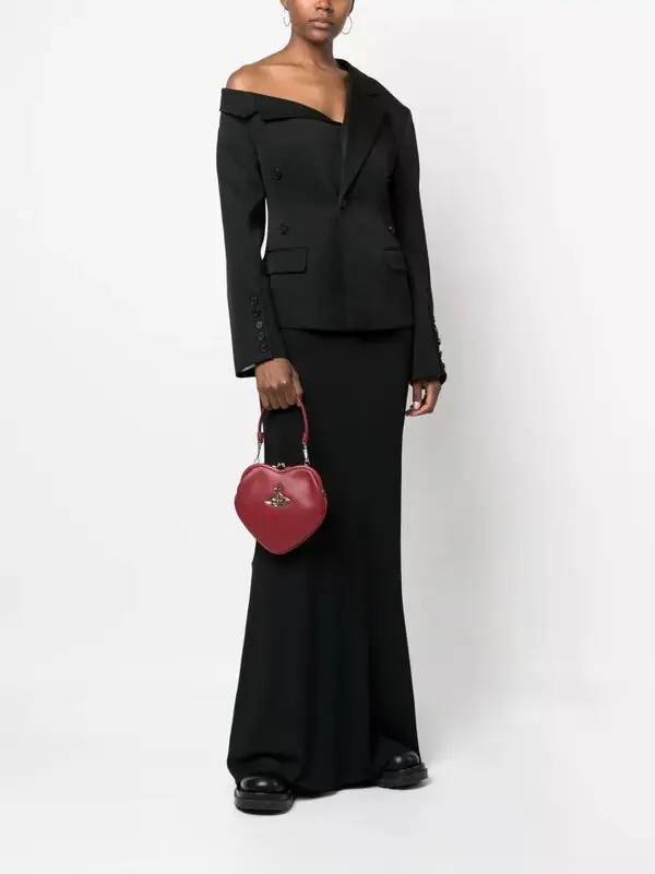 VIVIENNE WESTWOOD Belle Orb-plaque Clutch Bag