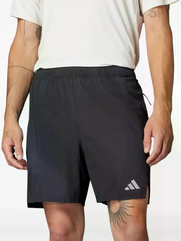 Adidas Heat.rdy Elasticated Waistband Shorts With Logo Print