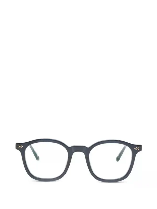 Matsuda Square Frame Eyeglasses - Grey