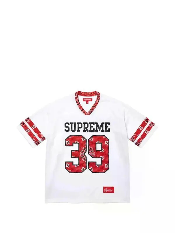 Supreme Bandana Football T-shirt - White