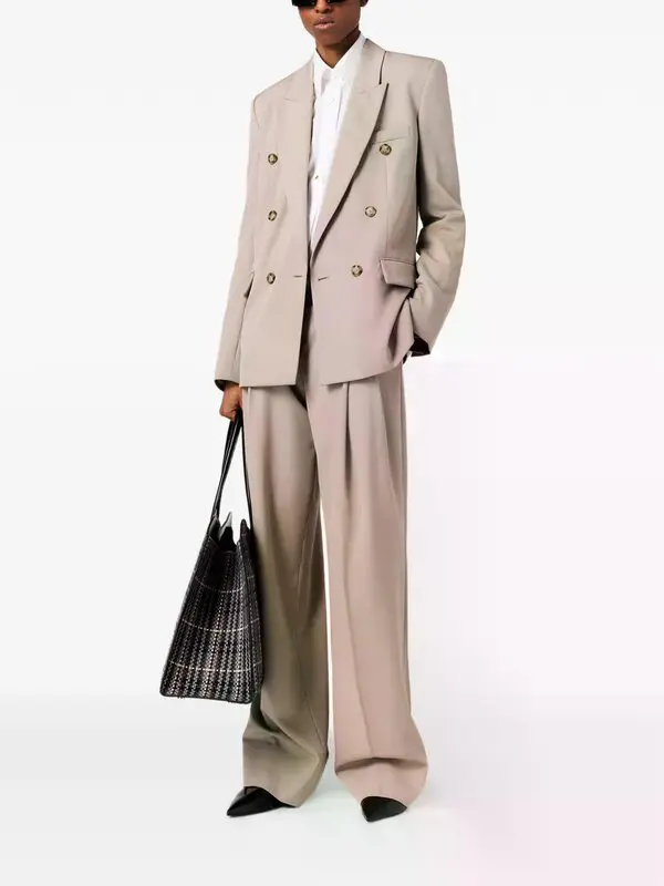 Stella McCartney Pleated Wide-leg Trousers
