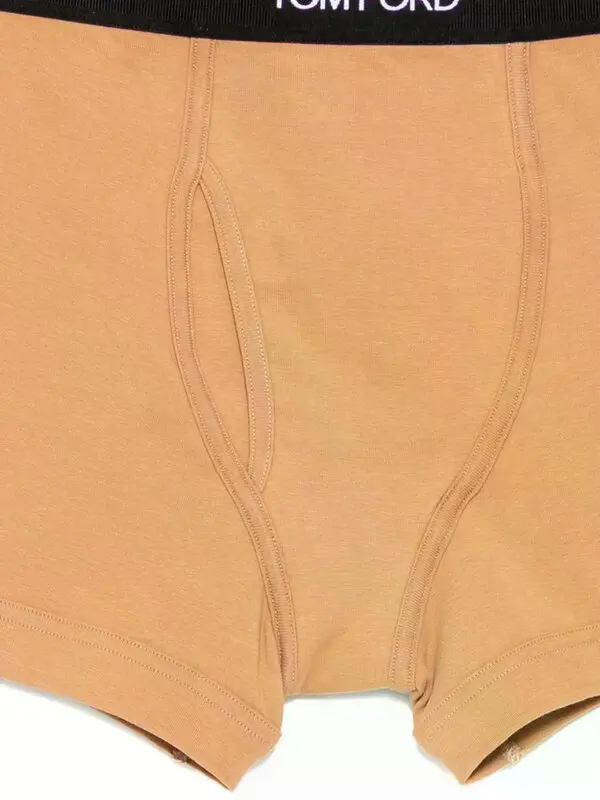 TOM FORD Logo-waistband Boxer Briefs - Neutrals