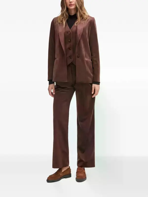 LA PETITE FRANÇAISE Pleated Trousers