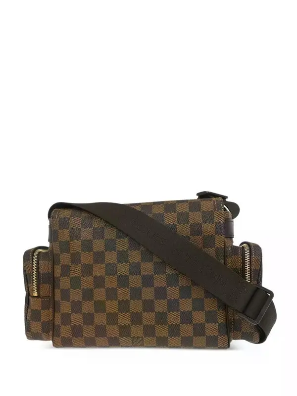 LOUIS VUITTON Monogrammed Reporter Melville Cross Body Bag - Brown