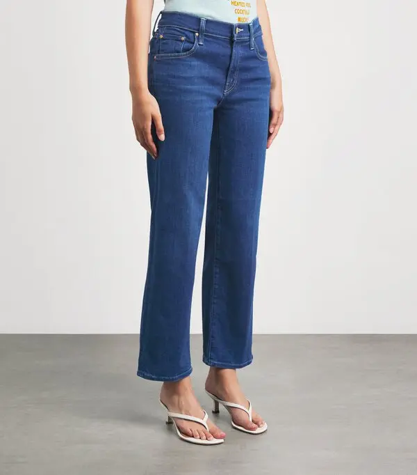 MOTHER The Rambler Zip Ankle Jeans