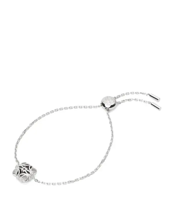 Loewe Sterling Bombe Anagram Bracelet - Silver
