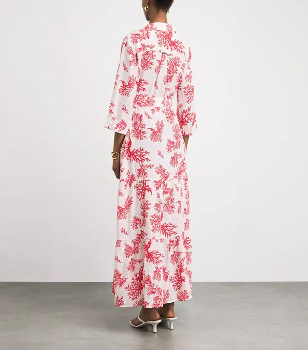 Heidi Klein Silk Scala Maxi Shirt Dress