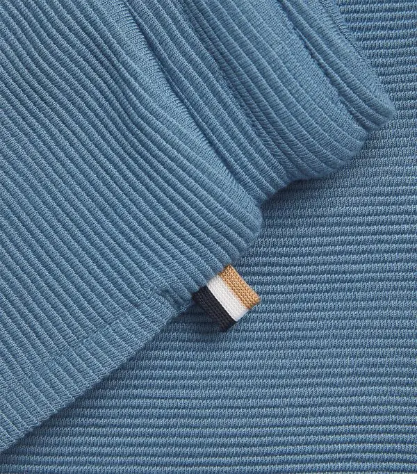 BOSS Rib-knit Logo Shorts